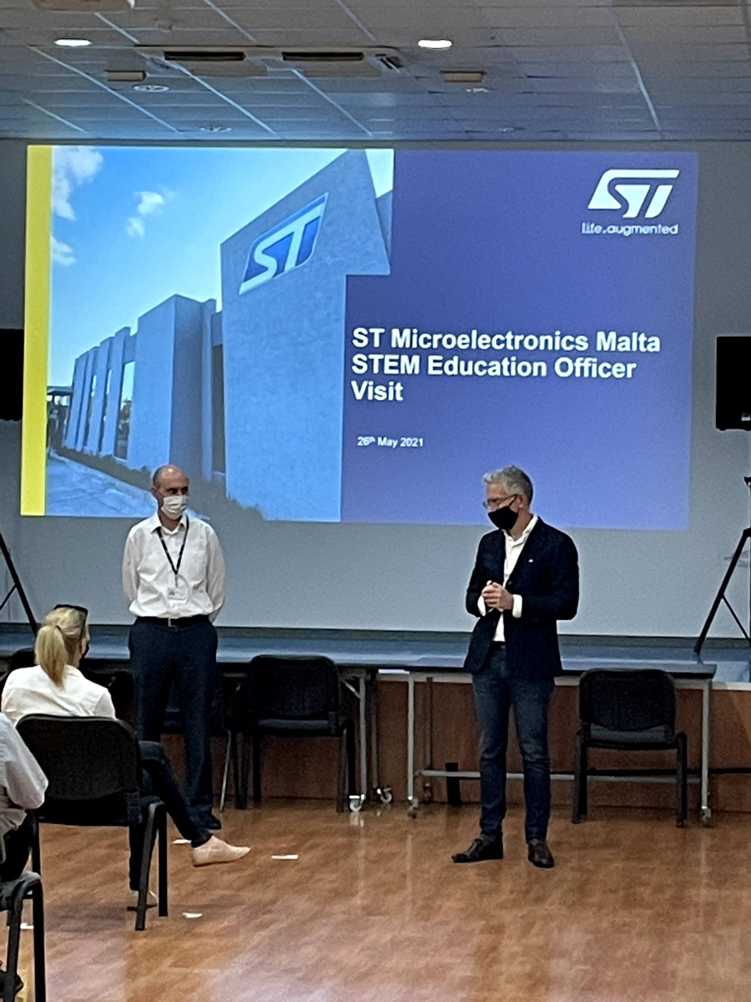 STEM & VET EOs visit STMicroelectronics (Malta) – The Office of the ...
