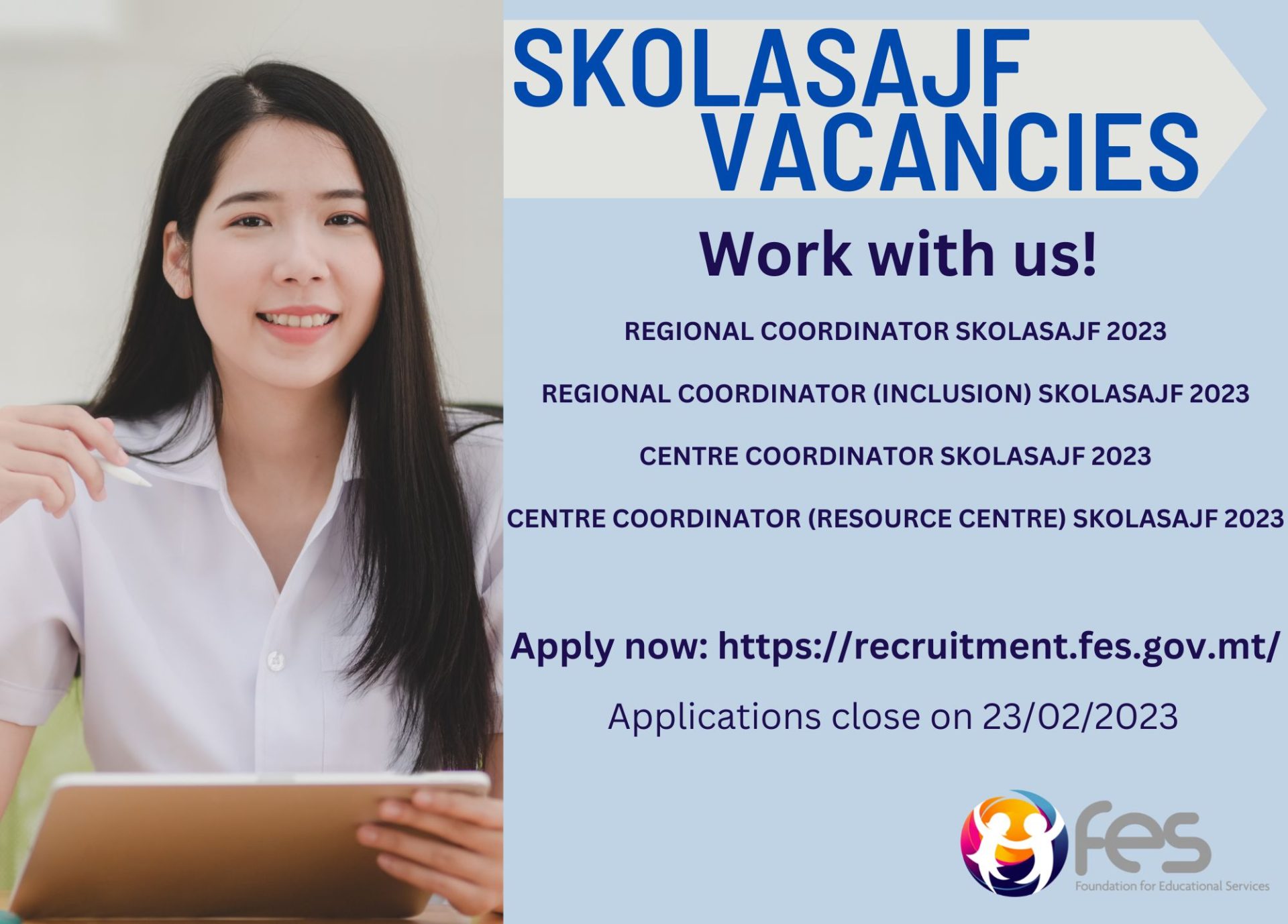FES Skolasajf Vacancies – The Office of the Permanent Secetary